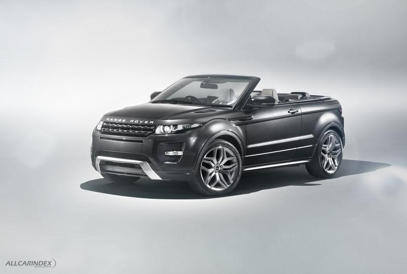 GENEVA 2012 - Range Rover Evoque Convetible Concept previewed - AllCarIndex