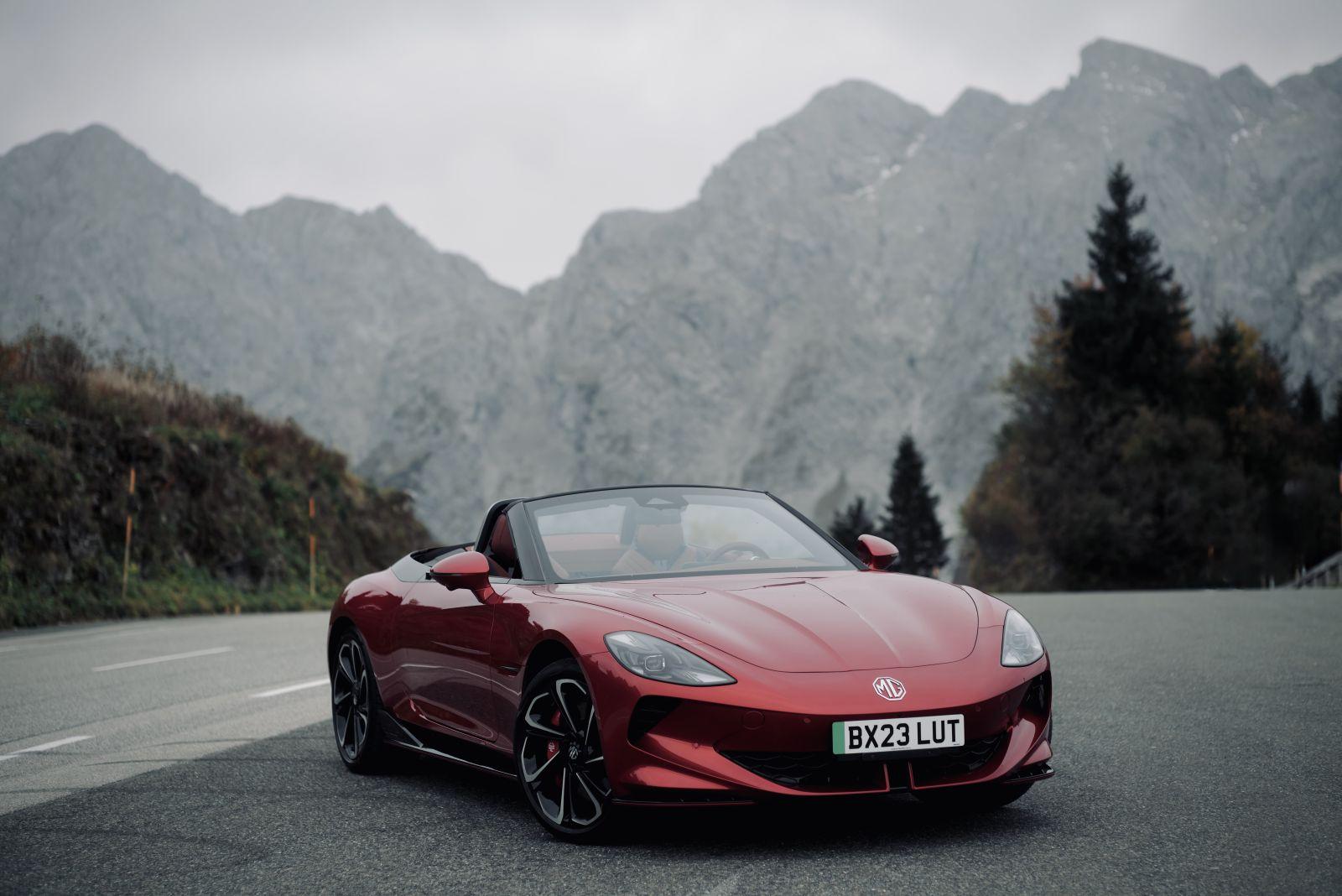 MG Cyberster's Electric Odyssey: Conquering Europe and Setting Sights ...