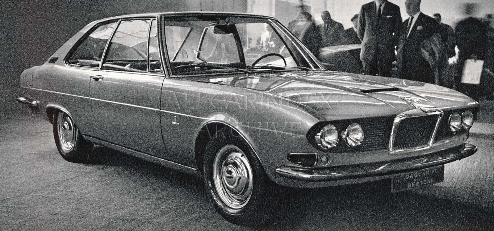 Classic Elegance with a Sporty Edge: The 1966 Bertone Jaguar FT - AllCarIndex