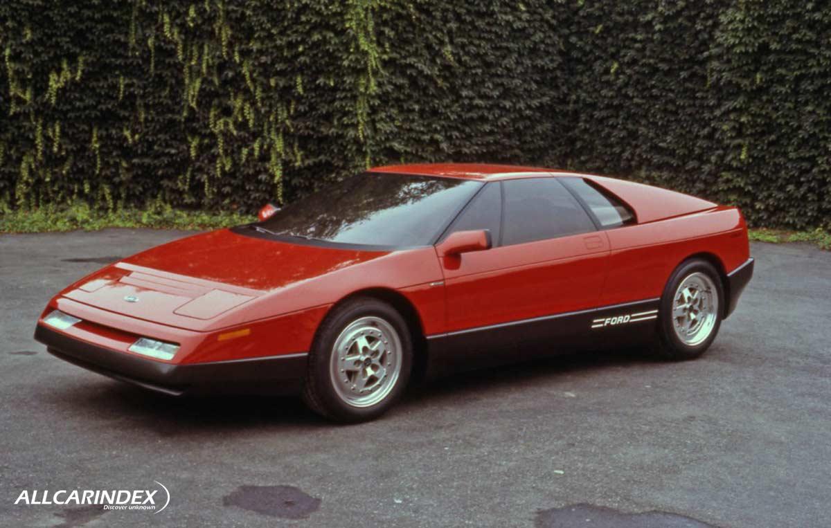 1985 Ford Maya II by ItalDesign: The Reworked Mid-Engine Study ...