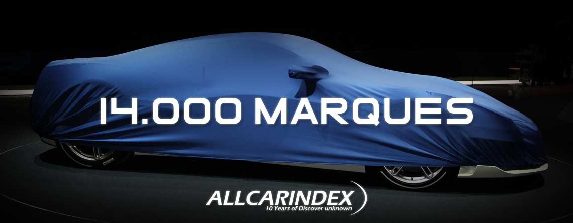 AllCarIndex now includes 14.000 marques! - AllCarIndex