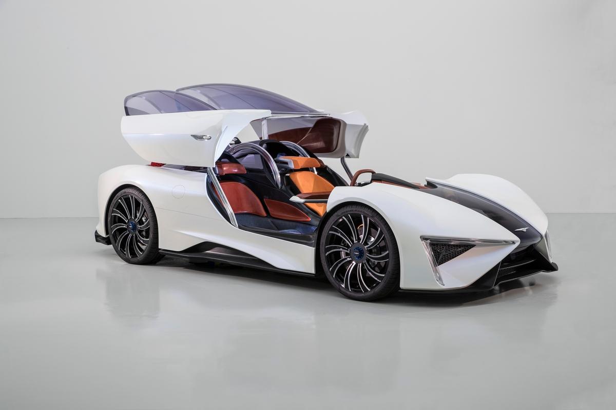 GENEVA 2017 - Techrules Ren is a three-seater Chinese supercar designed ...