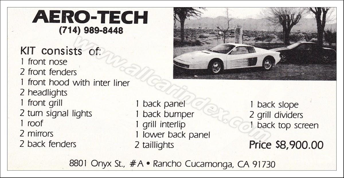 Aero-Tech (United States) - AllCarIndex