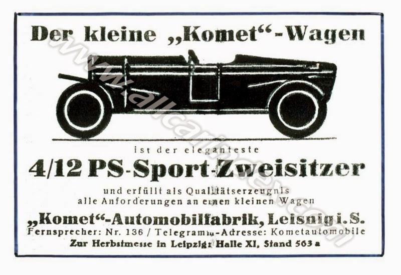 Komet (Germany) - AllCarIndex