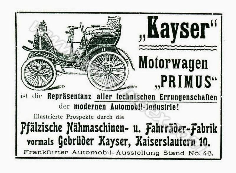Primus / Kayser (Germany) - AllCarIndex