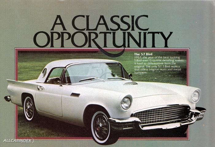 Prestige Classics [1] 57 Bird / T-Bird - AllCarIndex