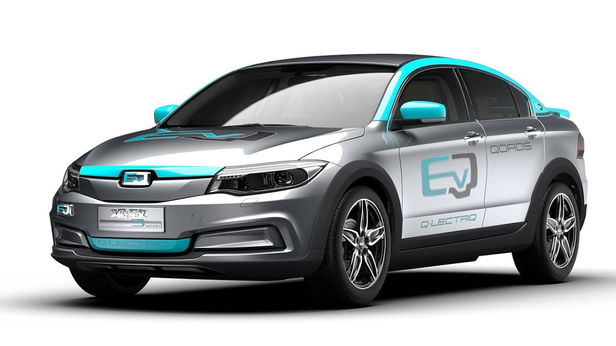 2016 Qoros 3 Q•LECTRIQ EV Concept - AllCarIndex