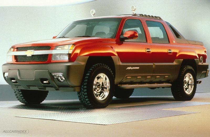 2000 Chevrolet Avalanche Concept - AllCarIndex