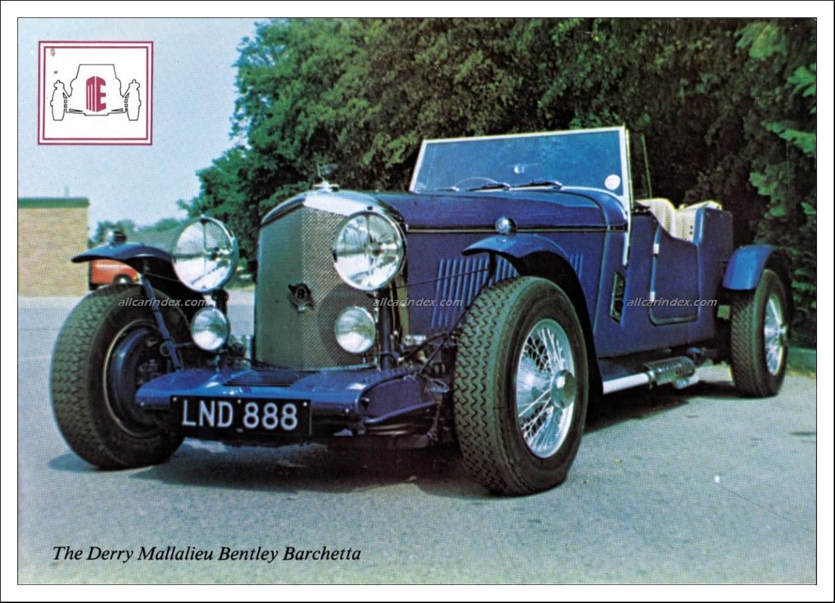 Mallalieu Barchetta - AllCarIndex