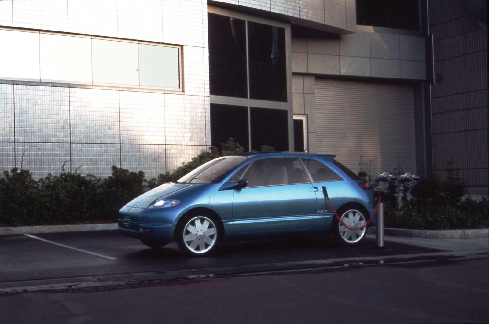 1990 Toyota Electric Vehicle mock-up - AllCarIndex