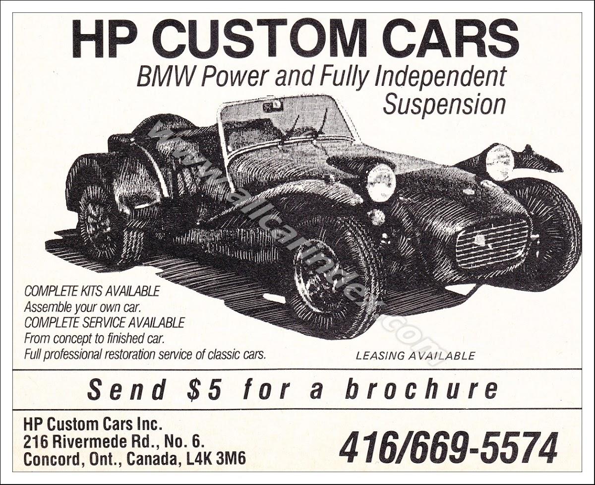 HP Custom Cars (Canada) - AllCarIndex