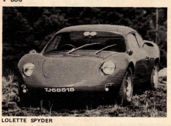 Volkspares / Lolette Spyder - AllCarIndex