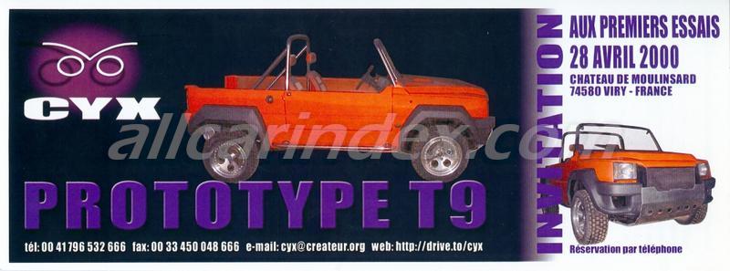 1999 Cyx T9 - AllCarIndex