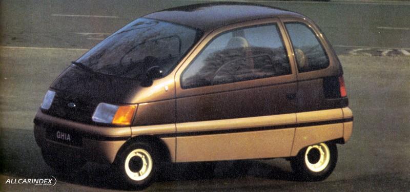 Concept Car Of The Day: 1983 Ford Trio - AllCarIndex