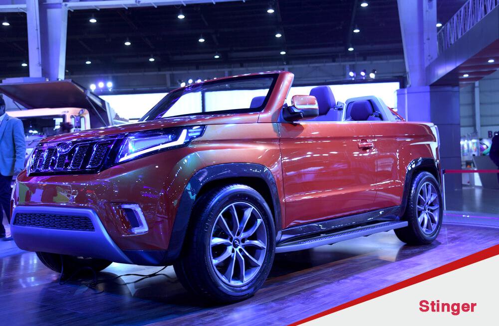 2018 Mahindra TUV Stinger Concept - AllCarIndex