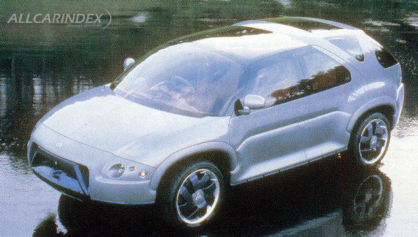 1997 Mitsubishi Tetra: A Visionary SUV for the 21st Century - AllCarIndex