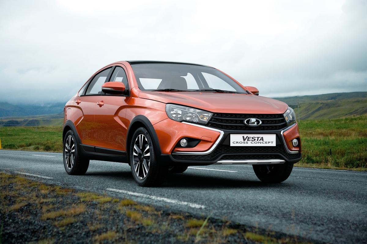 2016 Lada Vesta Cross Concept Sedan - AllCarIndex