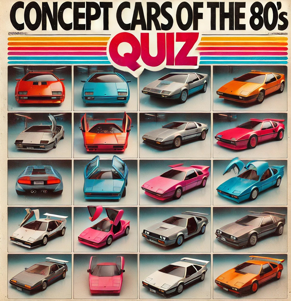 Flashback to the Future: A Quiz on 1980s Concept Cars - AllCarIndex